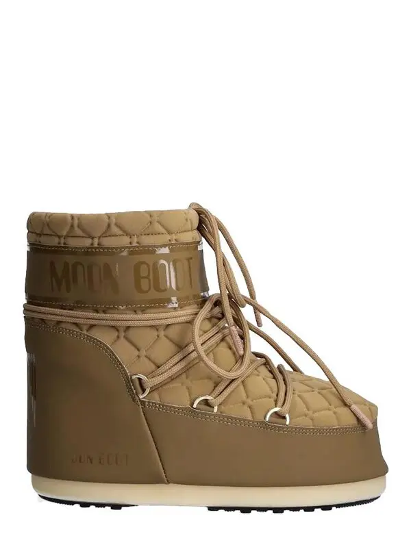 Moon Boot Icon Quilt Low Boot - Caramel