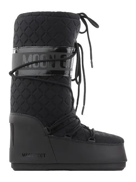 Moon Boot Icon Quilt Boot - Black