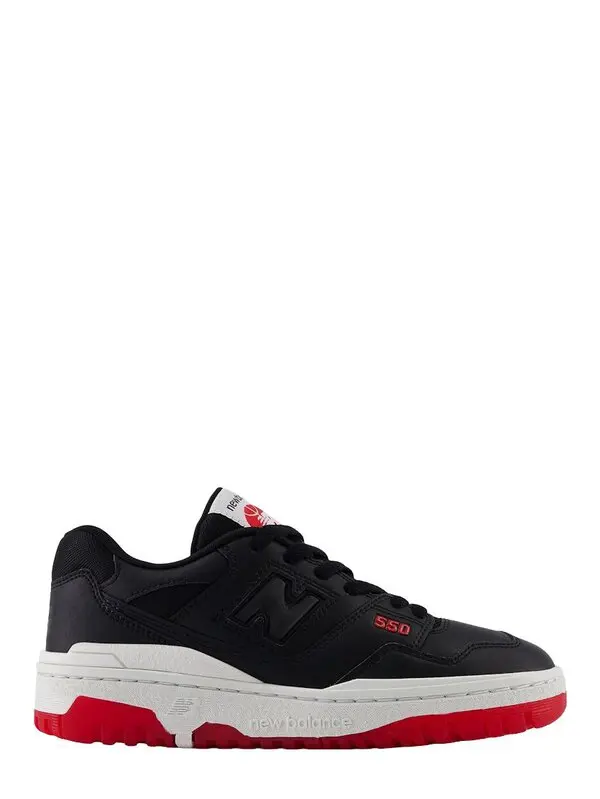 NEW BALANCE 550 Sneakers - Black/white/red