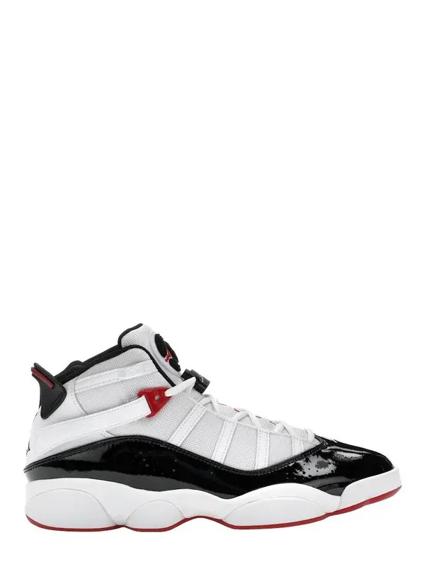 JORDAN 6 Rings Chicago Bulls Sneakers - White/varsity Red/black