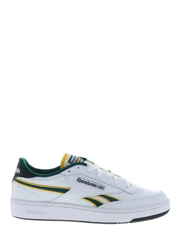 REEBOK Club C Revenge Sneakers - White/fierce Gold/collegiate Green