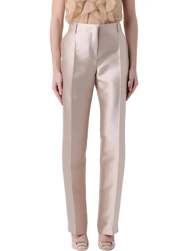 Alberta Ferretti Trousers - Ivory