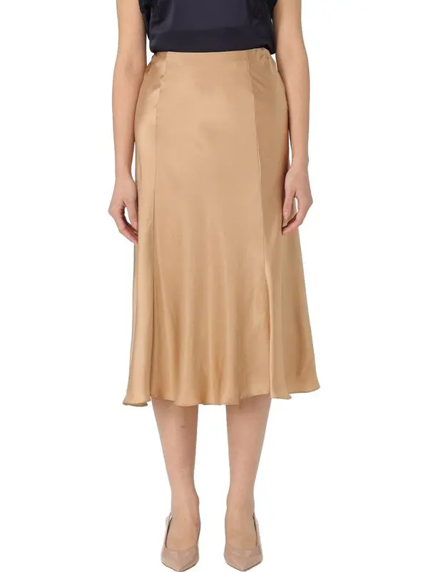 Alberta Ferretti Midi Skirt - Brown