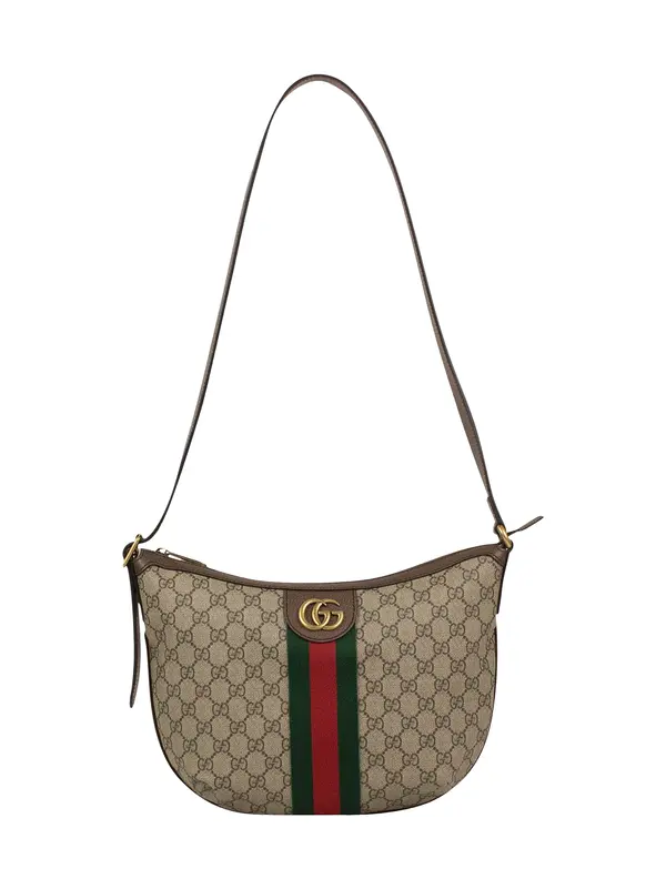 Gucci Ophidia Gg Small Shoulder Bag - Tan