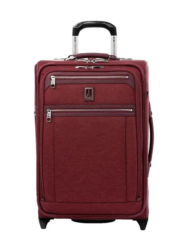 TRAVELPRO Platinum Elite Softside Expandable Carry-on 22-inch Upright Luggage - Bordeaux