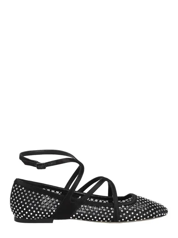 JIMMY CHOO Astoria Ballerinas - Black