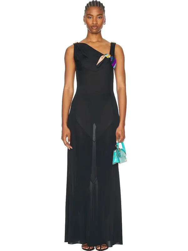 Emilio Pucci Sleeveless Gown - Nero