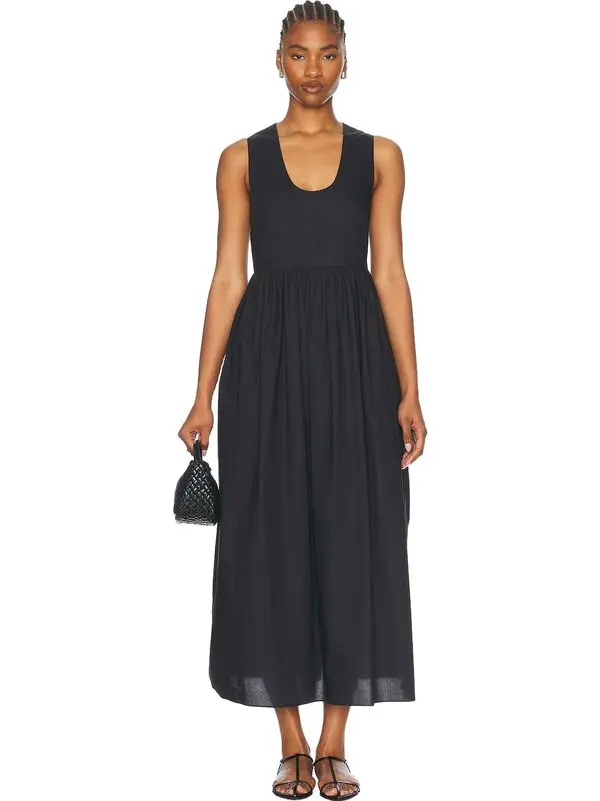 Matteau Deep U Sun Dress - Black