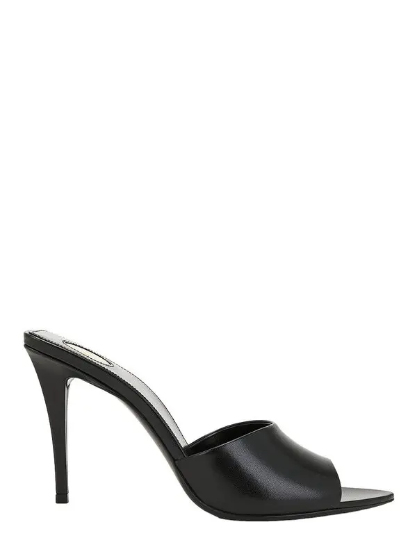 Saint Laurent Romy Mule Sandal - Nero