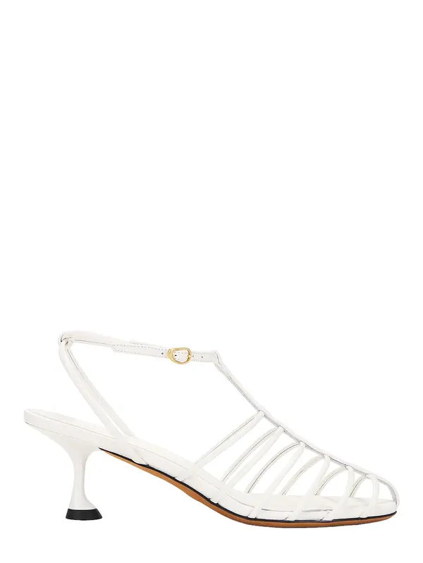 Proenza Schouler Tee Cage Sandal - White