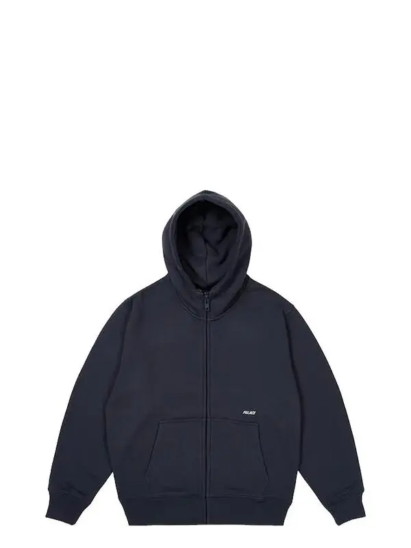 PALACE 5g Zip Hood - Navy Blue