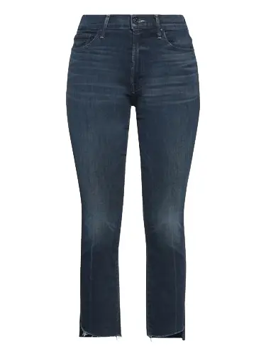MOTHER Denim High-waisted Jeans - Blue