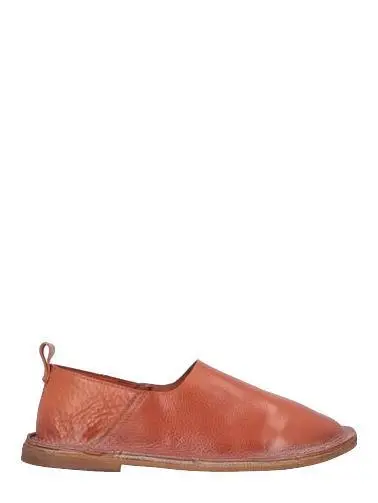 Moma Tan Calfskin Loafers - Brown