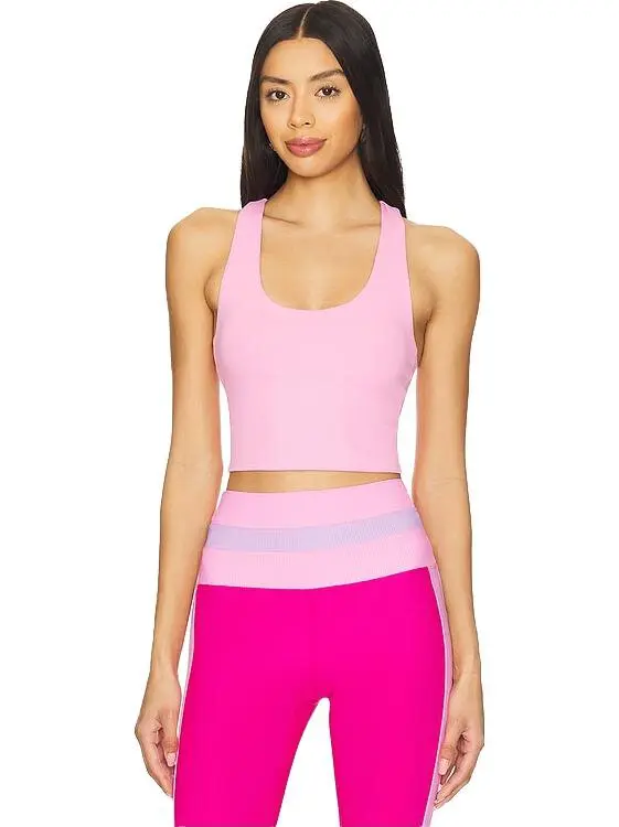 Beach Riot Yara Cropped Top - Pink