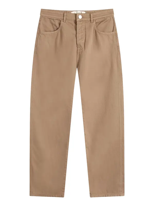 RÓHE Relaxed Leg Jeans - Taupe