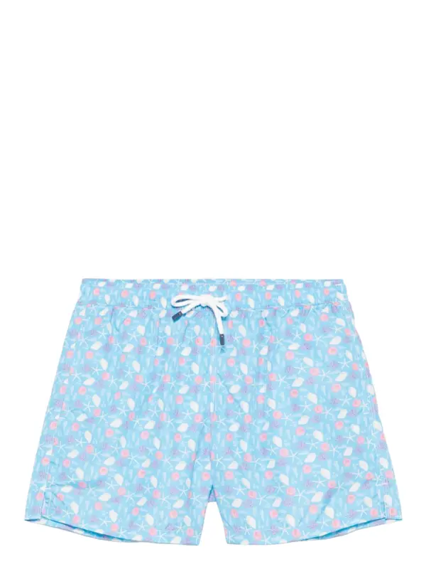 Fedeli Madeira Swim Shorts - Blue