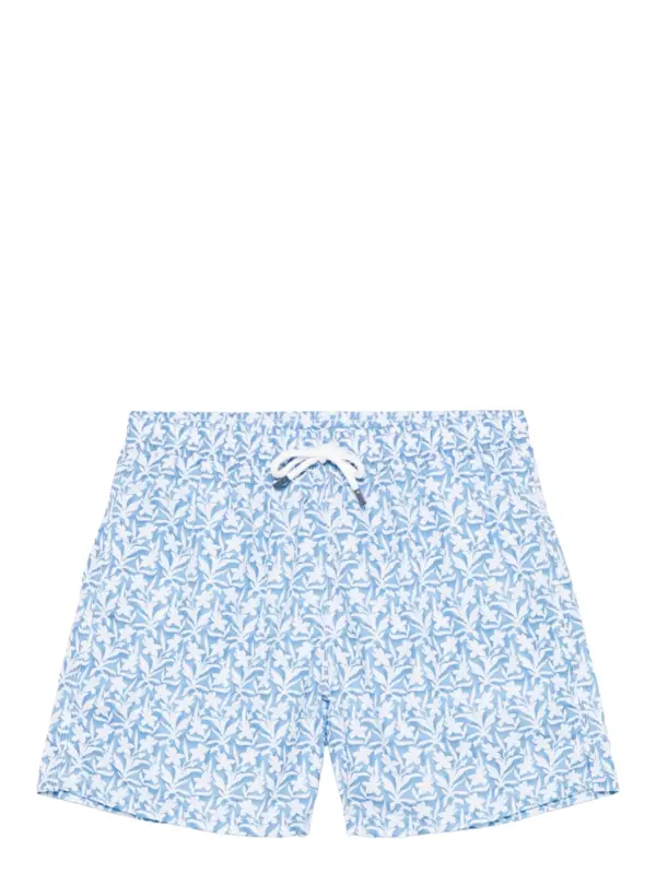 Fedeli Madeira Swim Shorts - Blue