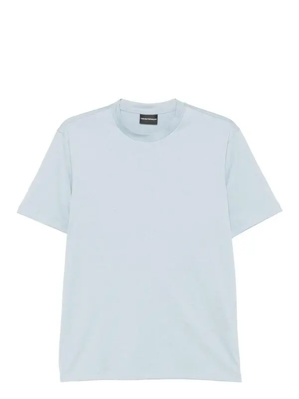 Emporio Armani Logo-print T-shirt - Blue