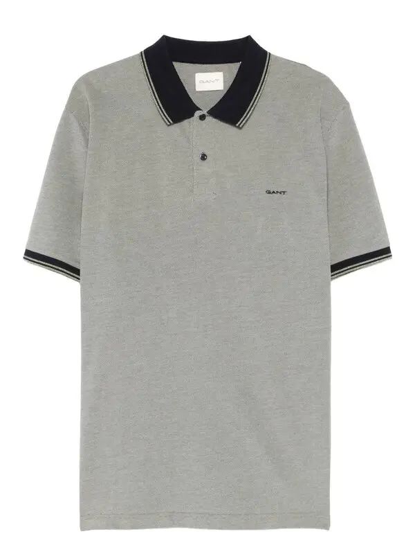 Gant Piqué Polo Shirt - Green