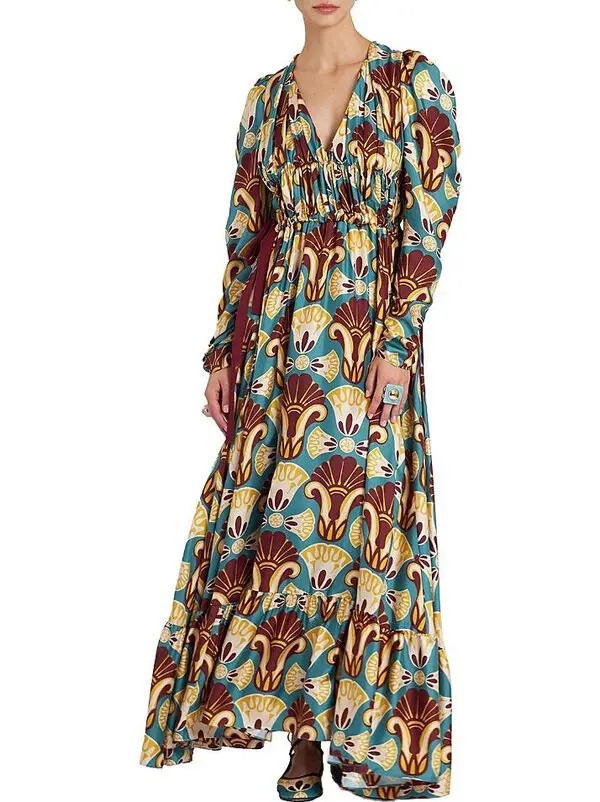 La DoubleJ Long Biennale Dress - Dendera Light Blue