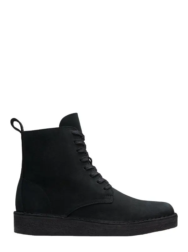 Clarks Desert Coal Hi Nubuck Boots - Black