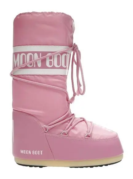 Moon Boot Icon Nylon Boots - Rose