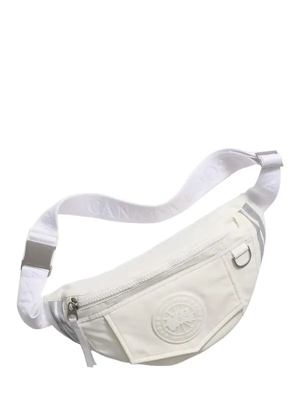 Canada Goose Waist Pack In Performance Satin - Northstar White