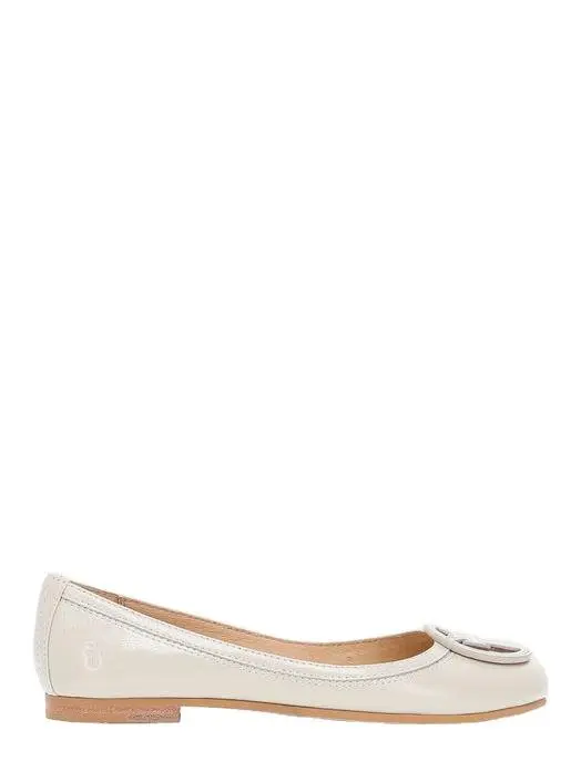 THE FRYE COMPANY Carson Logo Ballerinas - Red