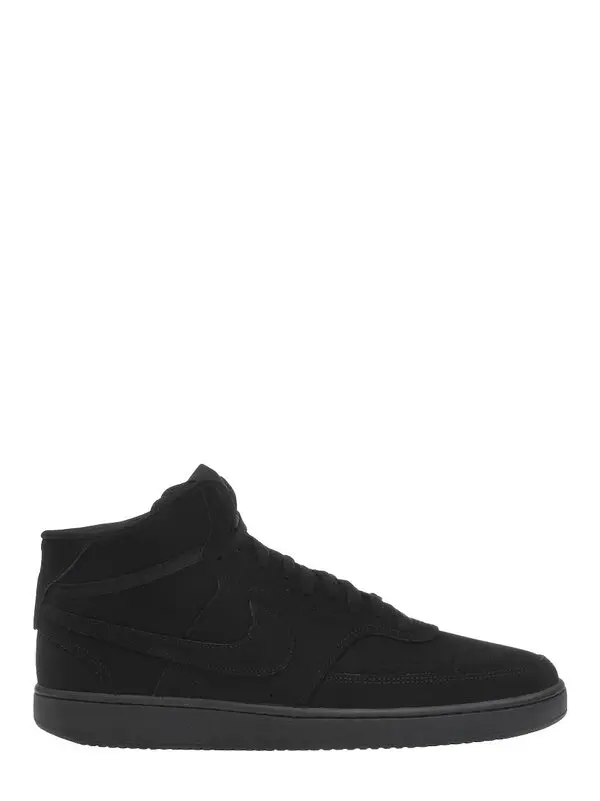 Nike Court Vision Mid High-top Sneakers - Black