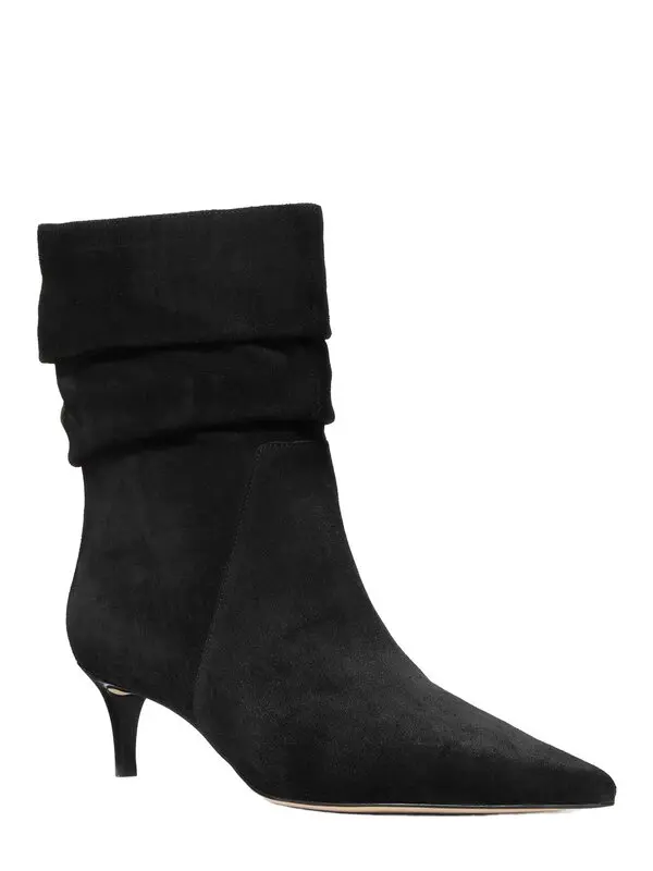 Michael Kors Dawn Suede Ankle Boots - Black