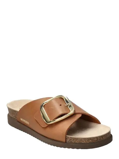 Mephisto Hariana Slide Sandal - Camel