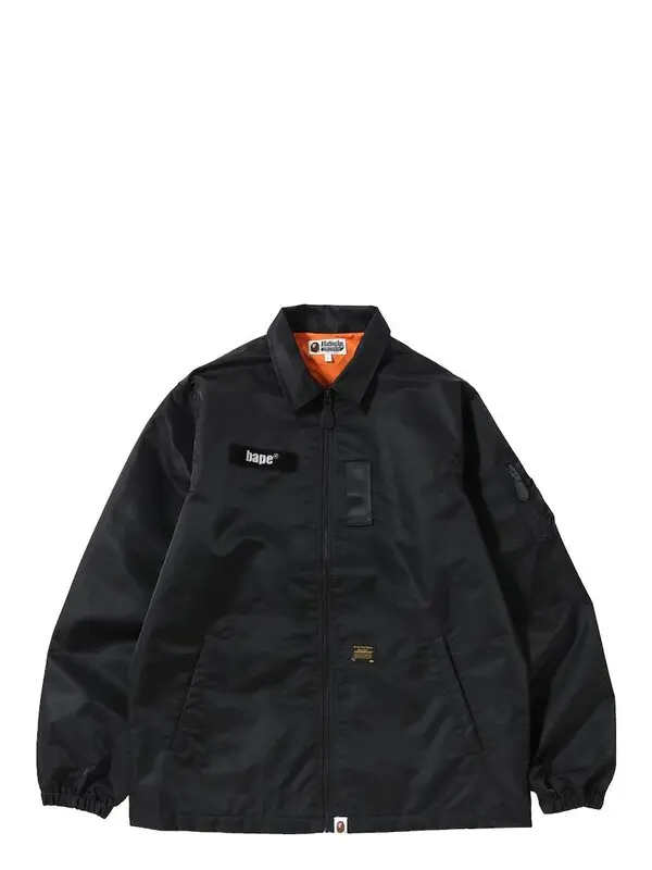 BAPE Ma1 Detail Coach Jacket - Black