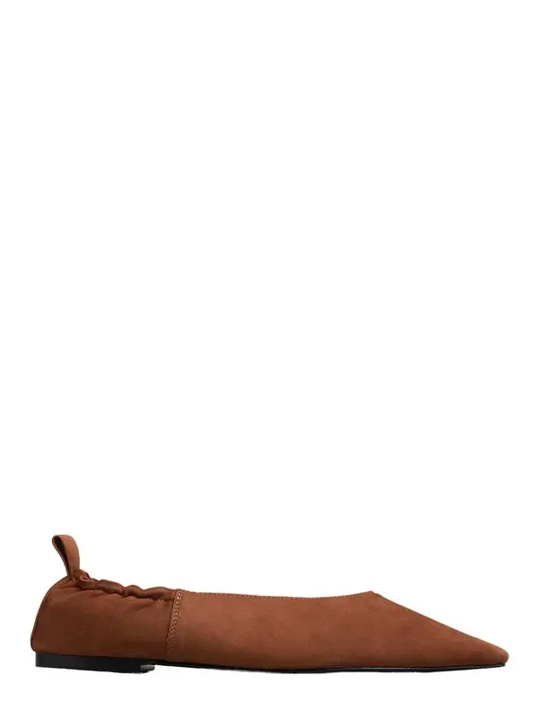 A.emery Brie Suede Ballet Flats - Brown