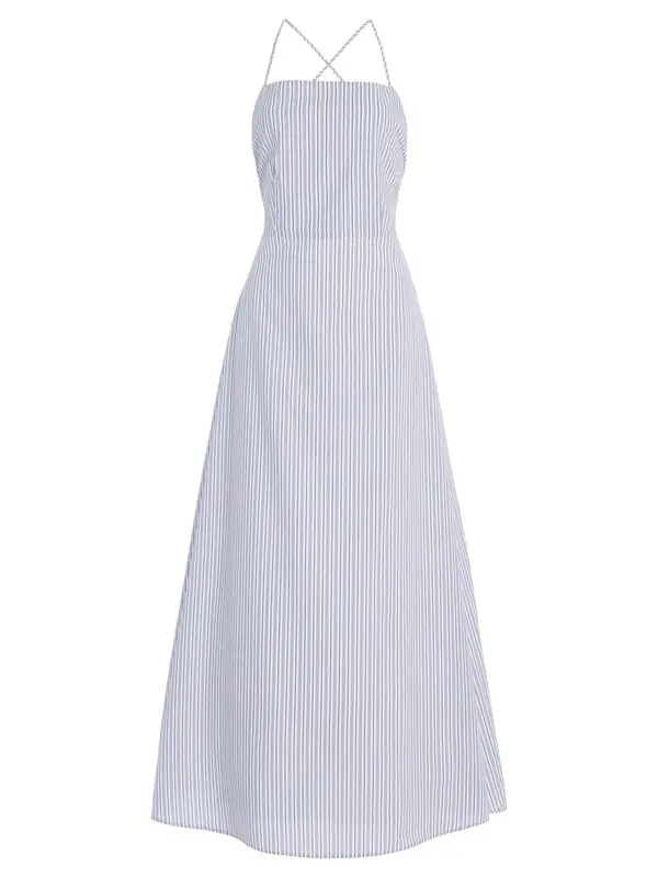 Posse Lori Cotton Maxi Dress - Stripe