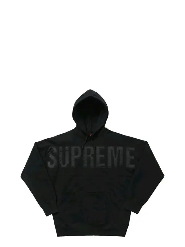 Supreme Banner Pullover - Black