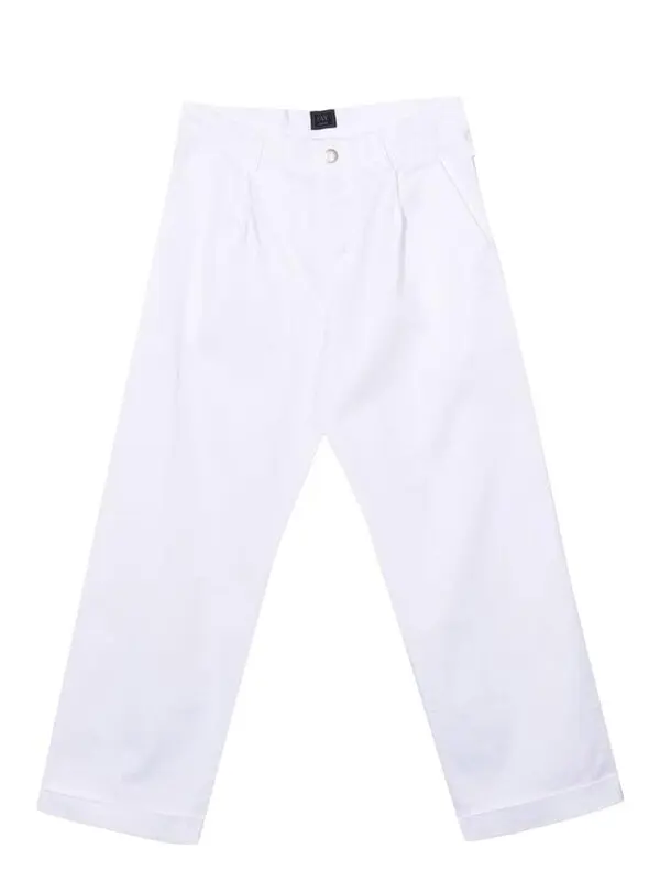 FAY Fabric Pants - White