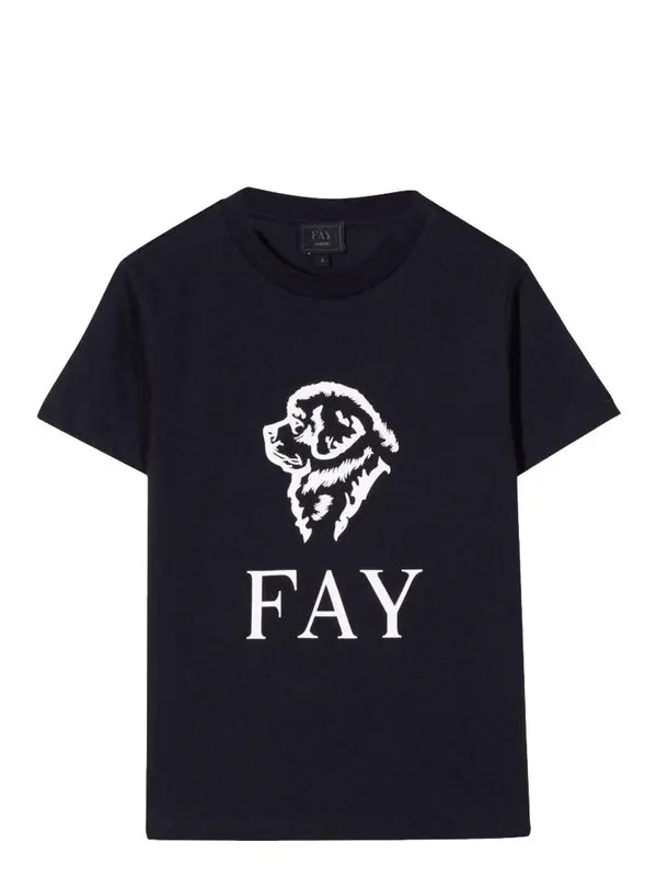 FAY T-shirt - Blue
