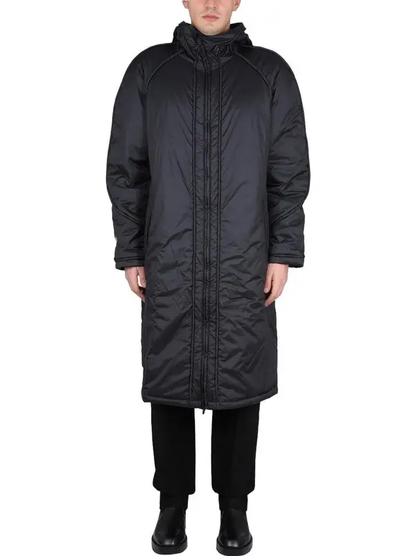 Alexander McQueen Tech Duvet Coat - Black