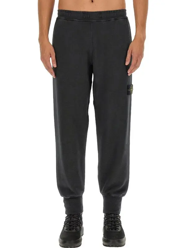 Stone Island Jogging Pants - Black
