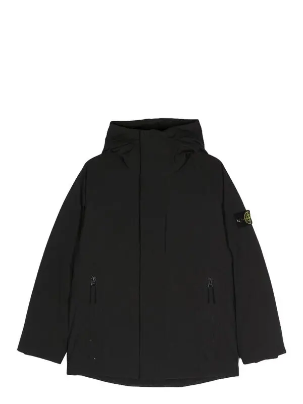 Stone Island Down Jacket - Black