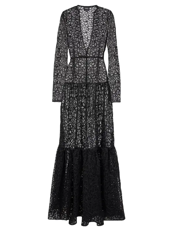 Giambattista Valli Lace Gown - Black