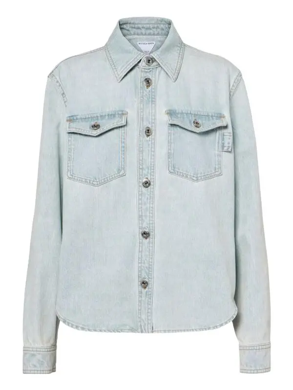 Bottega Veneta Denim Shirt - Blue