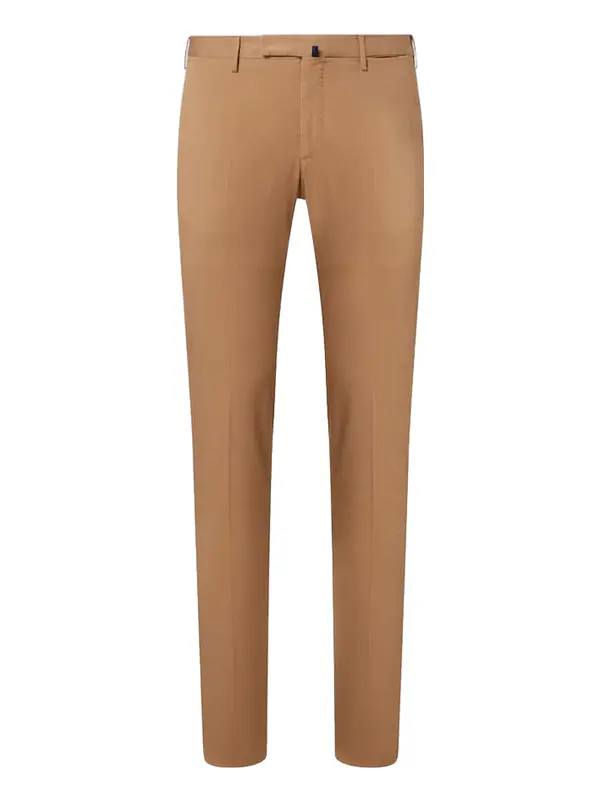 SLOWEAR Cotton-blend Chinos - Brown
