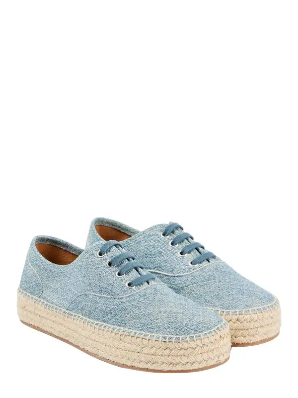 JW Anderson Suede Espadrilles - Blue