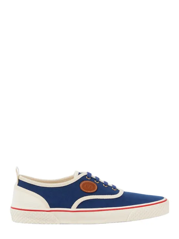 Valentino Garavani Canvas Sneakers - Blue