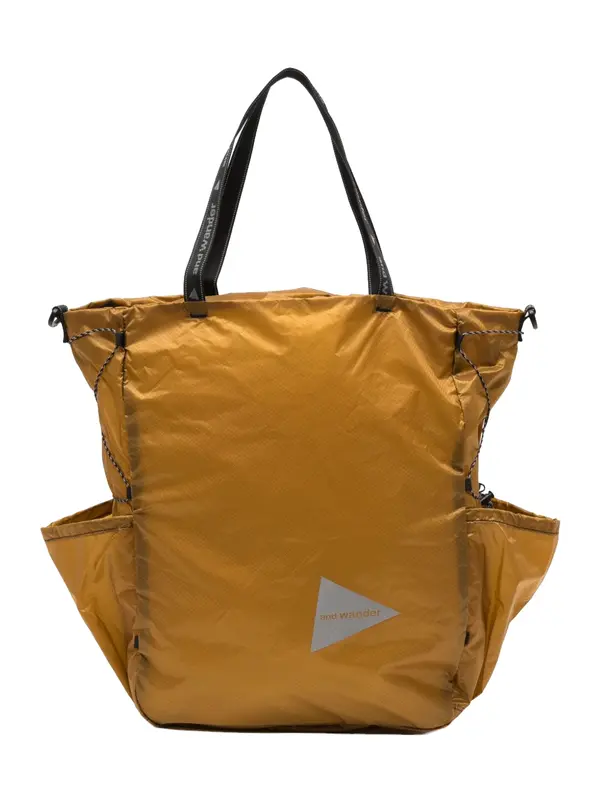 AND WANDER Sil Tote Bag - Orange