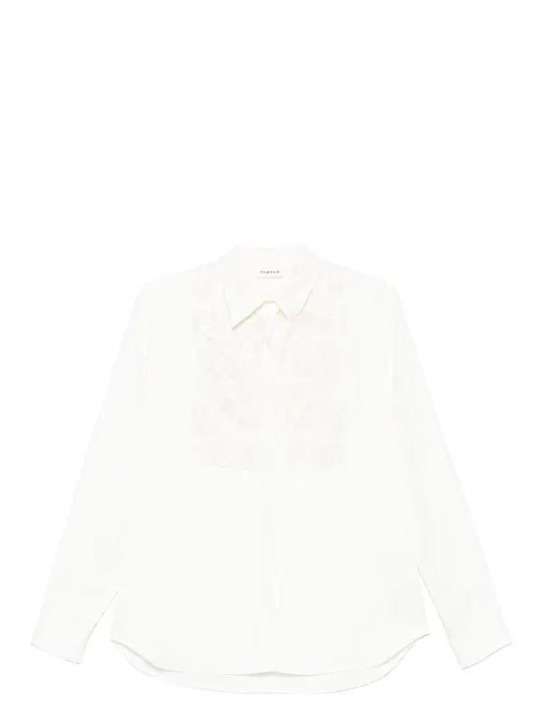 P.a.r.o.s.h Sequin-embellished Shirt - White