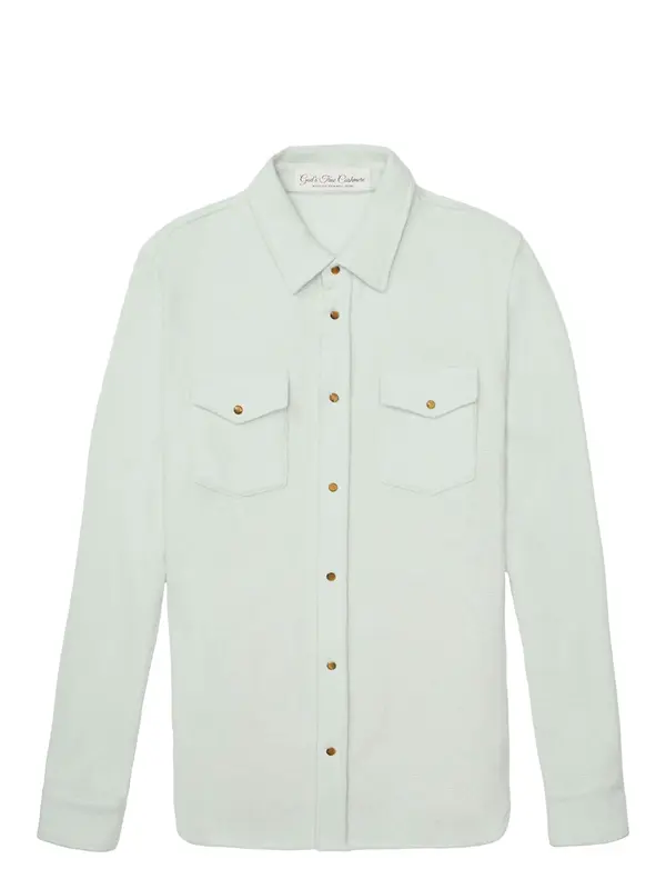 GOD'S TRUE CASHMERE Shirt - Green