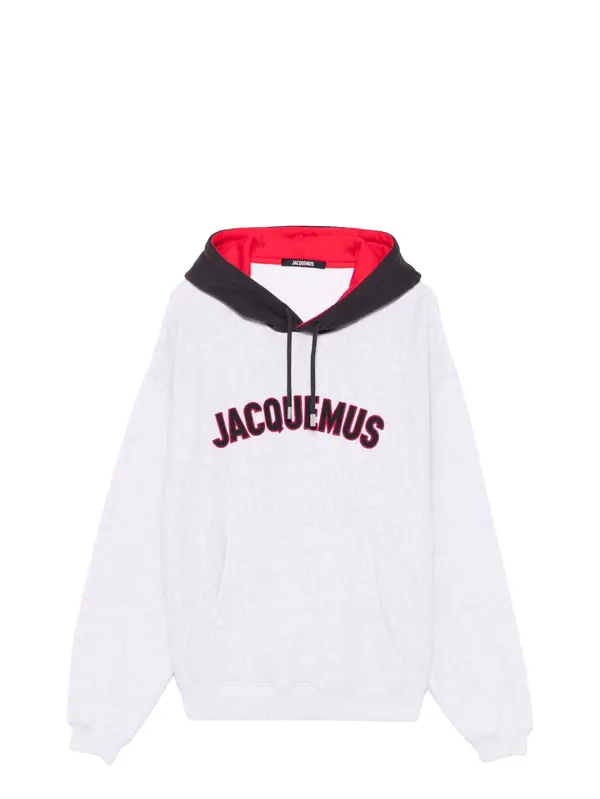 Jacquemus Le Hoodie Baseball - Grey