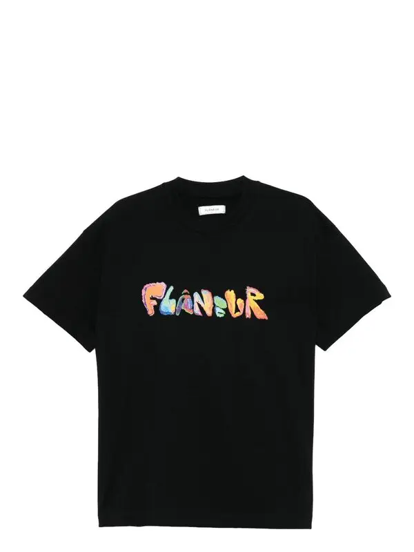 FLANEUR Markerstift T-shirt - Black